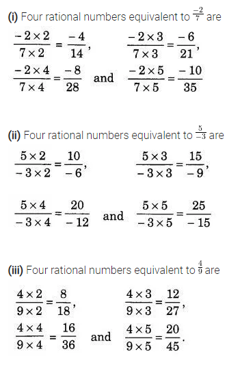 Give Four Rational Numbers Equivalent To CBSE Class 7 Maths Learn 